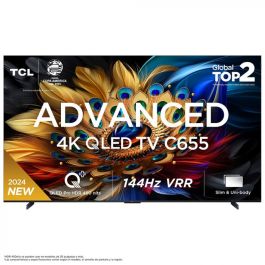 Tcl Televisor QLED 98" | C655 | UHD 4K | Smart TV | Dolby Atmos - Link ...