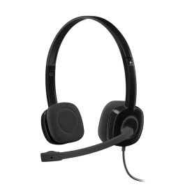 AudÃƒÆ’Â­fonos con MicrÃƒÆ’Â³fono Logitech H151, AlÃƒÆ’Â¡mbrico - Negro ...