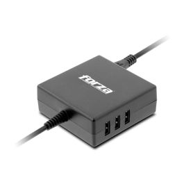 Adaptador Universal Forza Ac/90W | 3 Puertos De Carga Usb - Negro ...